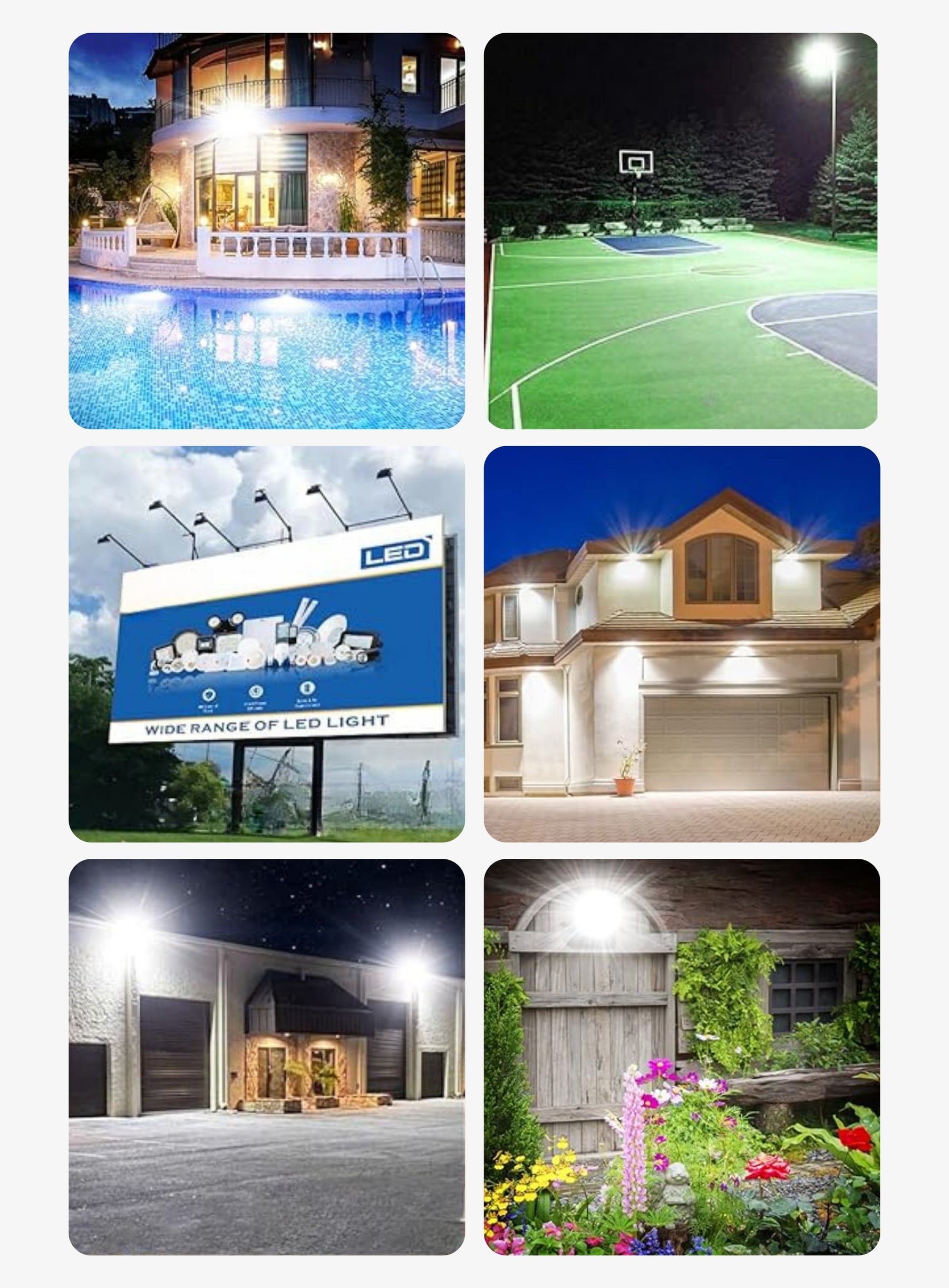 Modi Solar Led Flood Light 300W/400W/600W